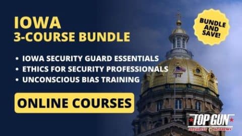 Iowa 3-Course Bundle | Top Gun Security Academy